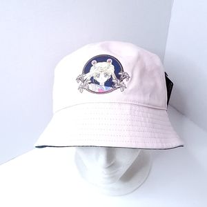 Hot Topic | Accessories | Sailor Moon Pink Bucket Hat Nwt | Poshmark